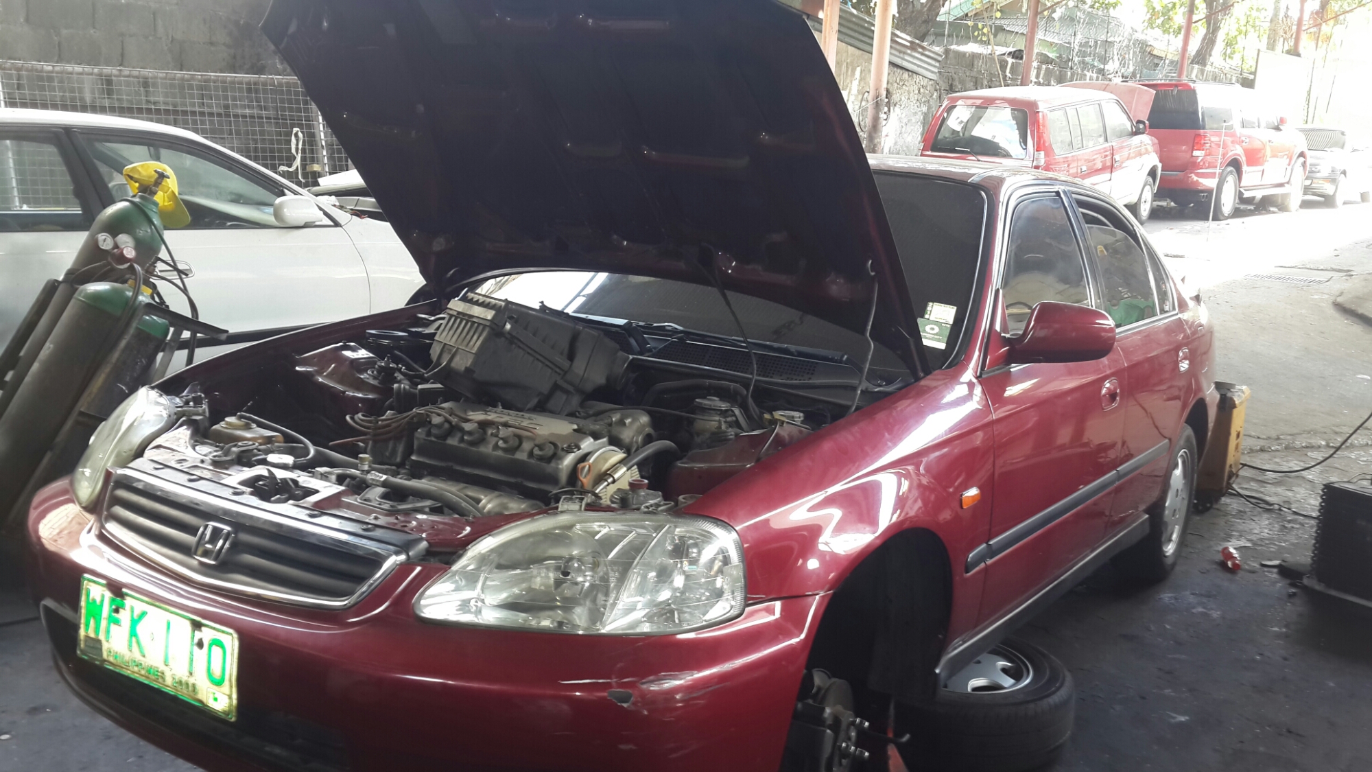 Honda Civic '99 - Auto Denter,Painting & Underchasis Cruven Crame ...